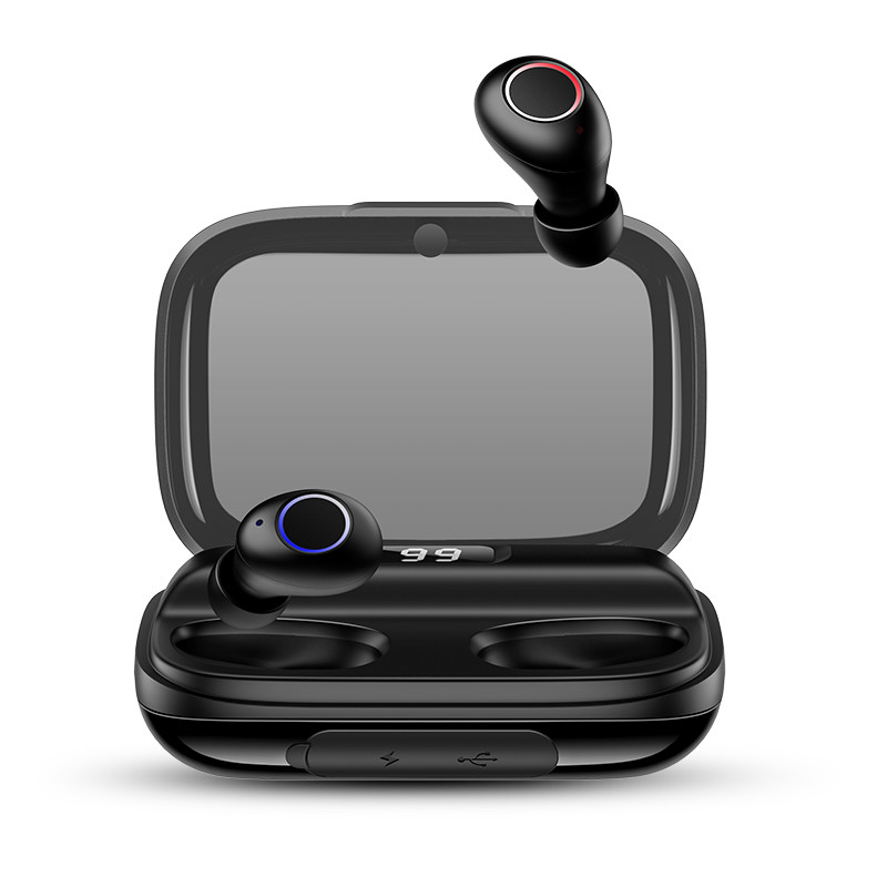 ٩(͡๏̯͡๏)۶ ЗДЕСЬ Беспроводные наушники USAMS-YJ Digital Display Wireless ...