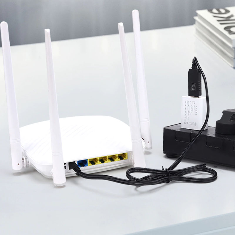 ٩(͡๏̯͡๏)۶ ЗДЕСЬ Кабель питания для роутера/модема USB-DC 9V (с ...