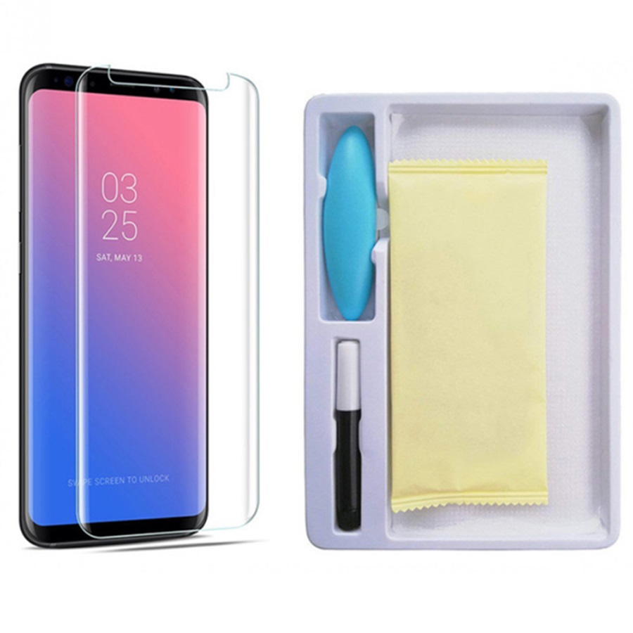 ٩(͡๏̯͡๏)۶ ЗДЕСЬ Защитное 3D стекло Mocolo с УФ лампой для Samsung G950 ...